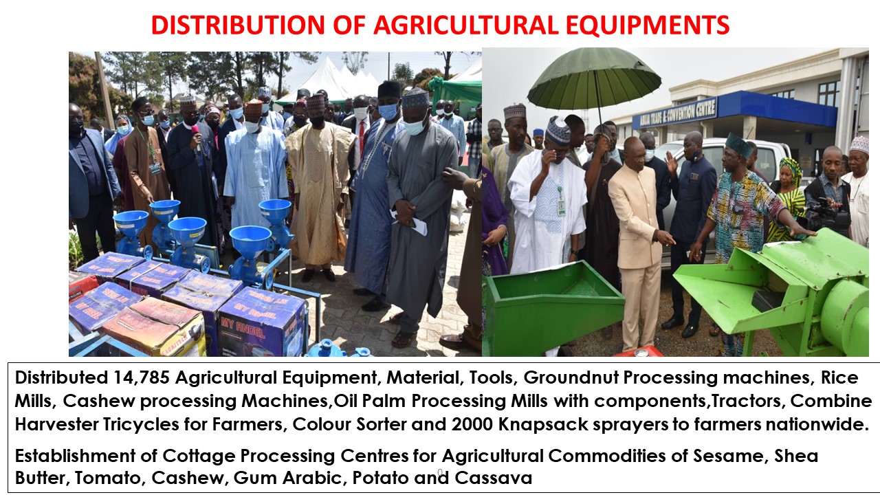 AGRICULTURE | PMB SCORECARD