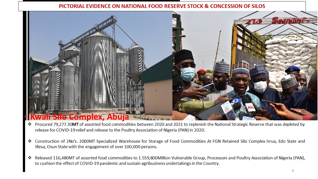 AGRICULTURE | PMB SCORECARD